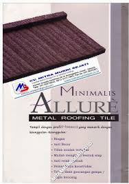 JUAL GENTENG METAL MINIMALIS ALLURE 2021 | Agen Genteng Metal Terbaru