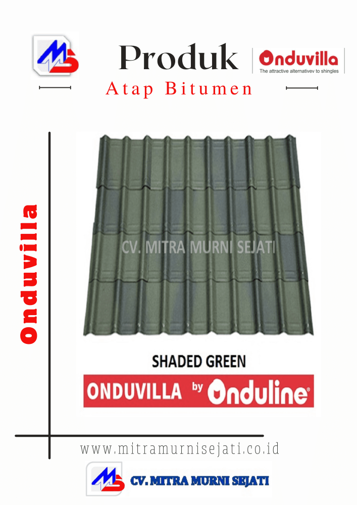 Atap Bitumen Onduvilla: Solusi yang Efektif dan Estetis untuk Rangka ...